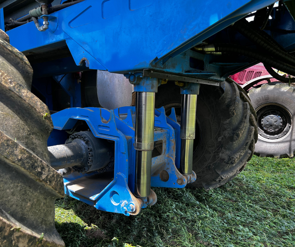 Self-propelled peas harvester - Steco-Ma